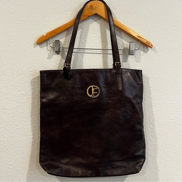 jack french london | Bags | Jack French London Dark Brown Leather Tote ...